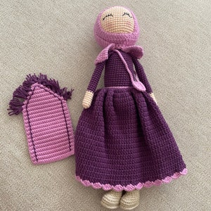 Crochet Hijab Doll, Amigurumi Muslim Doll, Ramadan Gift, Muslim Gift ...