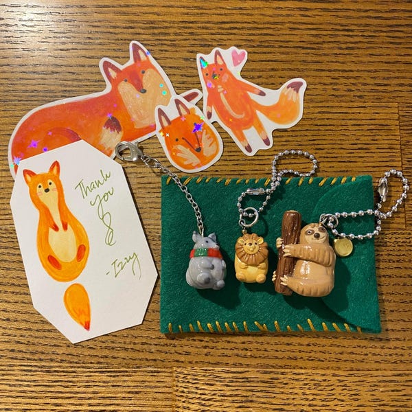 Random Keychain! - Etsy