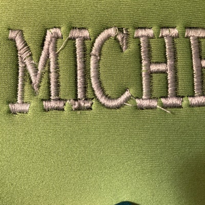 RUGGED TOUGH Tactical 2 Inch Name Tape With Hook Fastener Sewn to Back ...