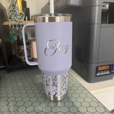 Yeti 20oz Cup Laser Engraved, Your Name and Choose Your Font - Etsy