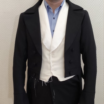 Romantic and Victorian Vest 1830 Sewing Pattern 0318 Size US 34-56 EU ...