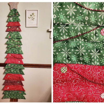 Christmas Tree Wall Hanging Pattern - Etsy