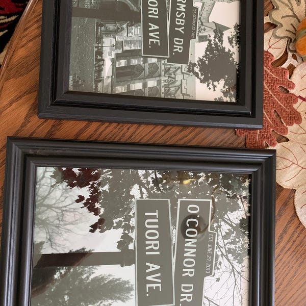 Intersection Love Road Sign Wedding Anniversary Couples Photography ...