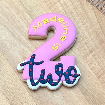 Any Number Numbers Script 1-9 Cookie Cutter 2, 3, 4, 5, 6, 7, 8 - Etsy