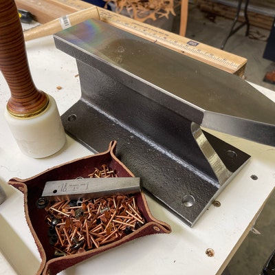 Knife Makers Anvil. With Mounting Holes. - Etsy