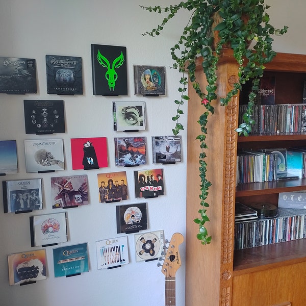 CD Display Shelf | Album Shelves | Wall Mount - Etsy