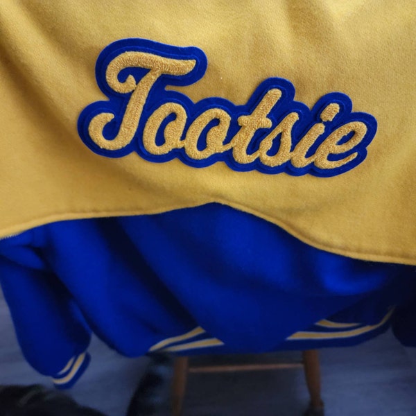 8" Chenille Varsity Letterman Letters - Etsy