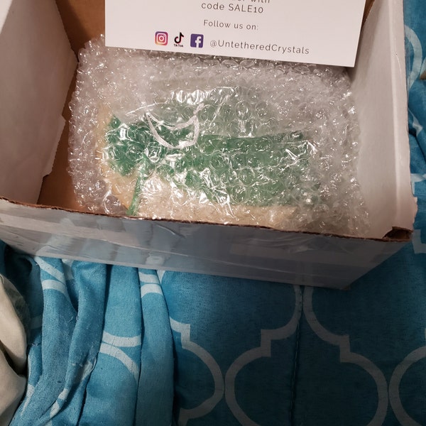 Abundance and Good Fortune Crystal Grid Kit Flower of Life Reiki ...