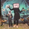 DIY TV Monitor Mask, TV Head, 3D Paper Craft Template, Halloween Mask ...