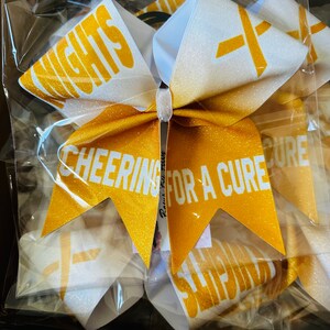 The Rory Glitter Cheer Bow Customized in Your Team Colors and - Etsy