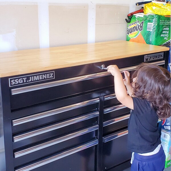 Personalized Aluminum Toolbox Emblem - Etsy