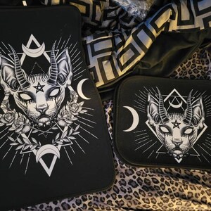 Bat Skull Skeleton Coffin Shrine Area Rug-coffin Rug-skull | Etsy