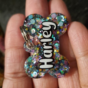 Simply Sparkle Pet Tags NEW COLORS - Etsy