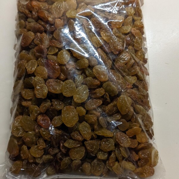100% Organic Sun Dried Raisins Certified Golden Holy Land Seedless ...