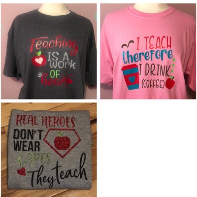 Teaching Bundle, Teacher School Cutting Files for Silhouette and Cricut ...