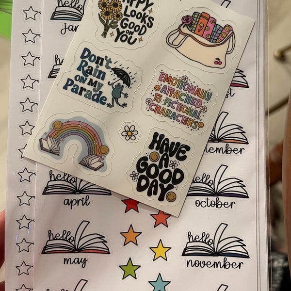 Dice Stickers - Game Stickers - Dice Planner Stickers - Number Stickers ...