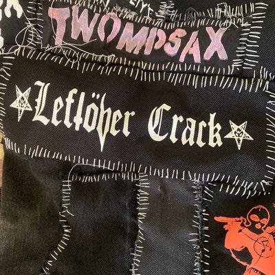 Leftover Crack Patch DIY Anarcho Crust Punk Citizen Fish Star Hipsters ...