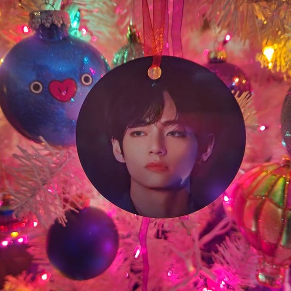 BTS Ornament RM Undercut Christmas Holiday - Etsy