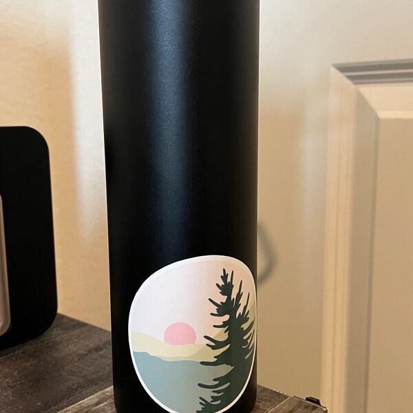 Extra Large Redwood Tree Sticker - Vinyl Waterproof Redwood Forest ...