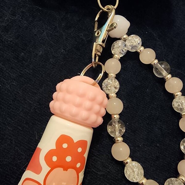 Ole Henriksen Bubble Keychain Cap Replacement Cap for Ole Henriksen Brand Lip Balm Holder Swivel ...