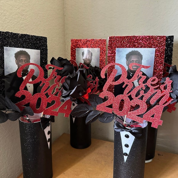 Prom 2024 Centerpiece Stick, High School Prom Decorations, Prom Party ...