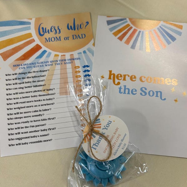 Sun Baby Shower Soap Favors Sunshine Soap Here Comes the Son Soap Baby ...