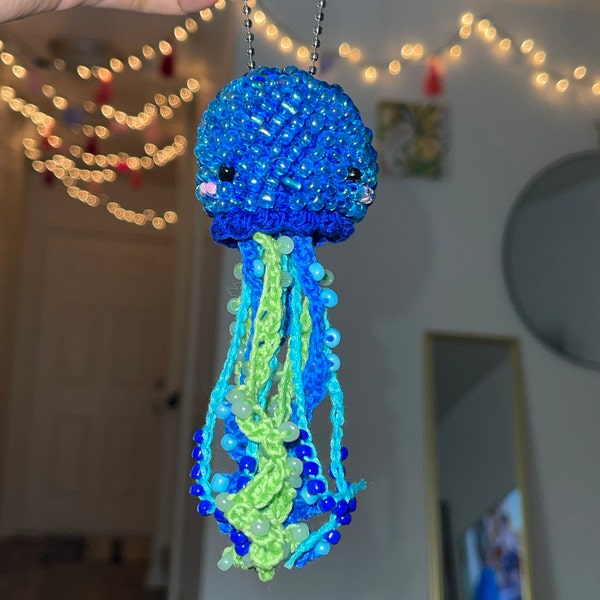 Bead Crochet Jellyfish Pattern PDF: Make Your Own Bead Crochet Jellyfish Amigurumi - Etsy