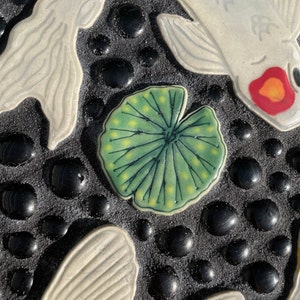 Ceramic Betta Fish Mosaic Tile Handmade Glazed Siamese - Etsy