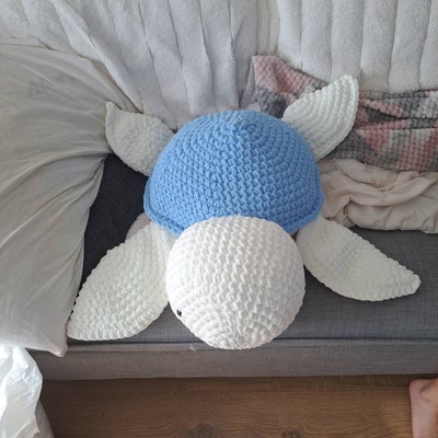 Crochet Jumbo Turtle human Size Pattern PDF Download Extra Large ...