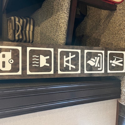 National Park Icons Camp Symbol Signs National Park Nursery Outdoor ...