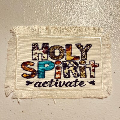 Sublimation Raggedy Patch Blank Frayed Embroidered Edge Hat Patches ...