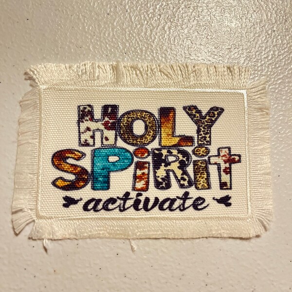 Sublimation Raggedy Patch Blank | Frayed Embroidered Edge Hat Patches ...