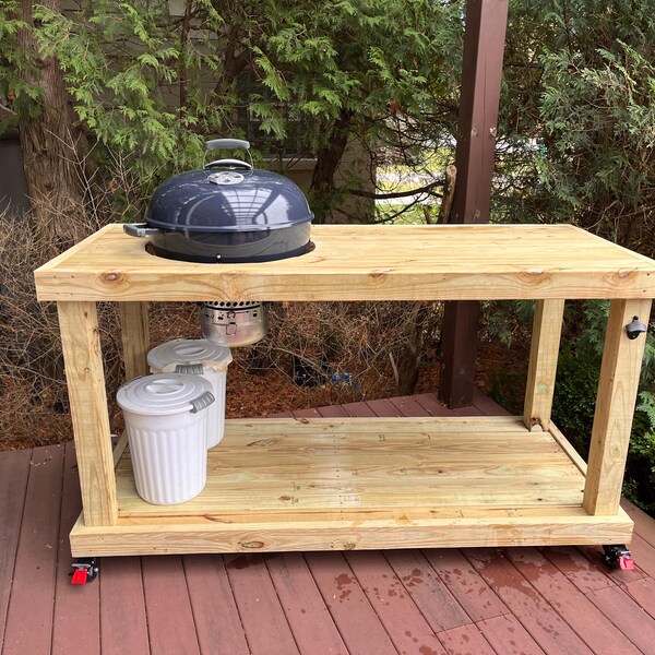 Outdoor Kitchen/grillscape/pavilion - Downloadable Plans - 13'-6"x9 ...