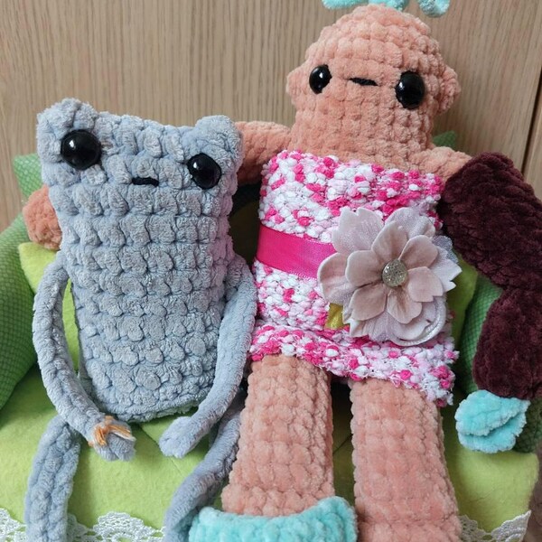 Alex the Adapted Doll Crochet Bundle Pattern. Customisable Doll With ...