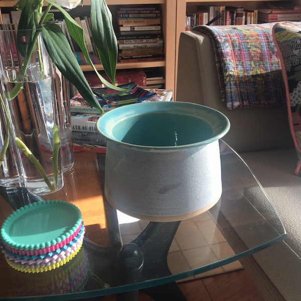 LARGE Handmade Ceramic Serving Bowl, One-of-a-kind, Wheel Thrown ...