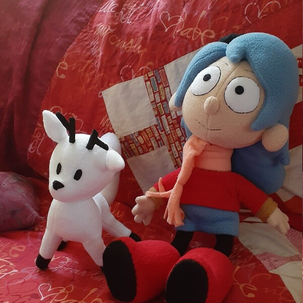 Hilda Twig Plush - Handmade Hilda Inspired Dolls, Hilda Plush, Twig ...