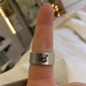 Dinosaur Ring Dinosaur Promise Ring for Couples Cute Rings - Etsy