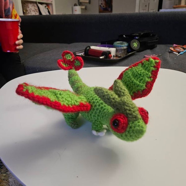PATTERN for Flygon Amigurumi - Etsy