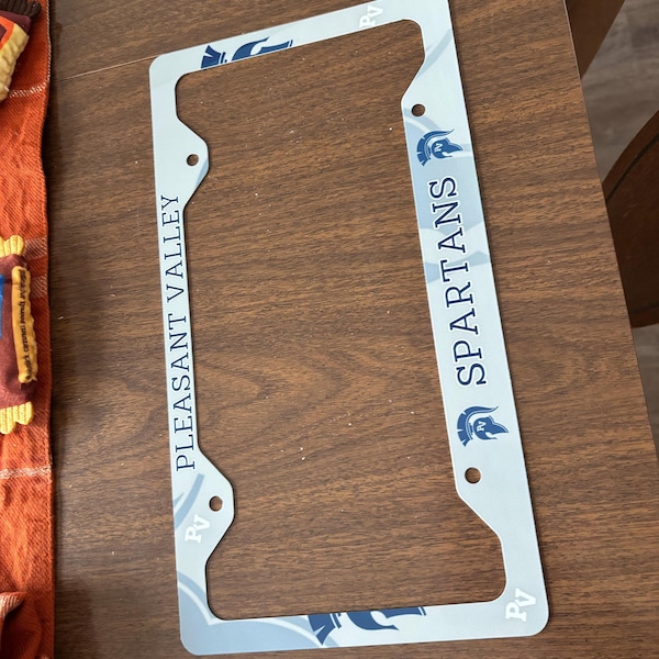 Custom License Plate Frame, Personalized License Plate Frame, Custom ...