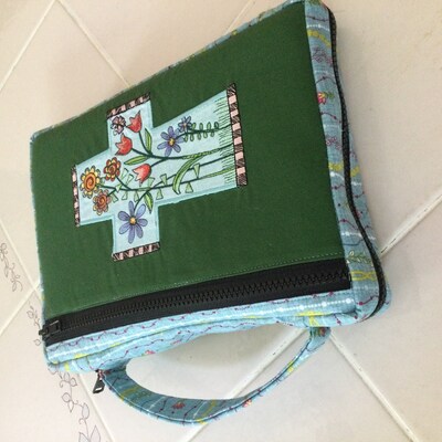 Zippered Bible Cover SEWING PATTERN, DIY - Etsy