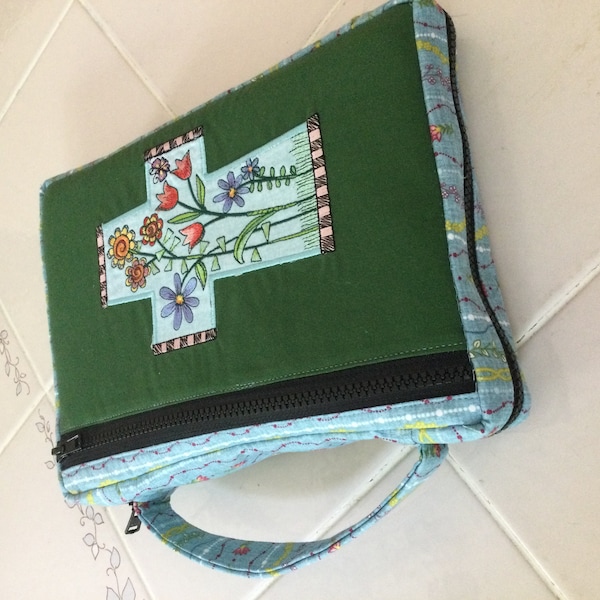 Zippered Bible Cover SEWING PATTERN, DIY - Etsy