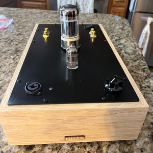 Eufonika H22M + Miflex KPCU Tube Headphone Amplifier (6SN7 & 6080) TUBE ...