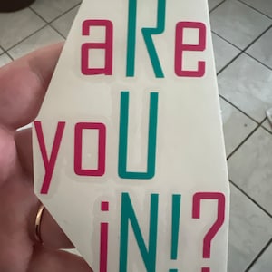 Number Decals Number Vinyl Sticker Vinyl Decals One - Etsy