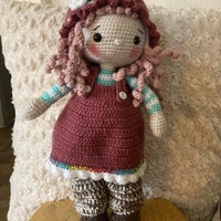 ANNIE Crochet Doll Pattern Amigurumi Doll Pattern PDF - Etsy Canada
