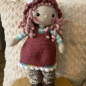 ANNIE Crochet Doll Pattern, Amigurumi Doll Pattern, PDF English ...