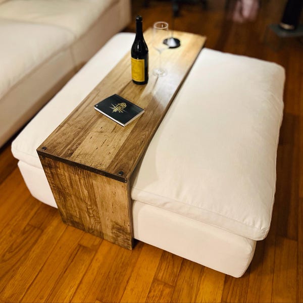 Ottoman Sled || Ottoman Coffee Table Tray || FREE SHIPPING || Coffee ...