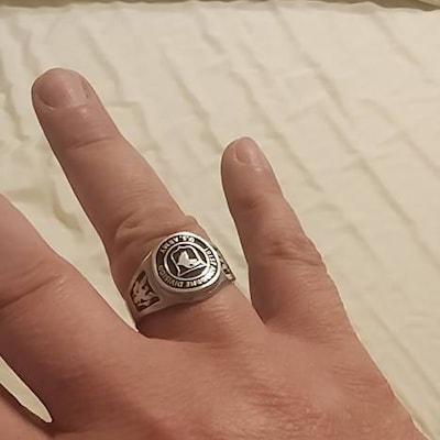 16TH Military Police Brigade Insignia Ring MP Service Ring Military ...