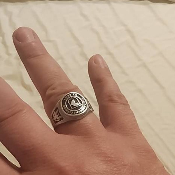 16TH Military Police Brigade Insignia Ring MP Service Ring Military ...