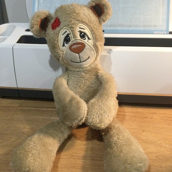 ITH Memory Bear Embroidery File: Teddy & Lovey (digital Download) - Etsy