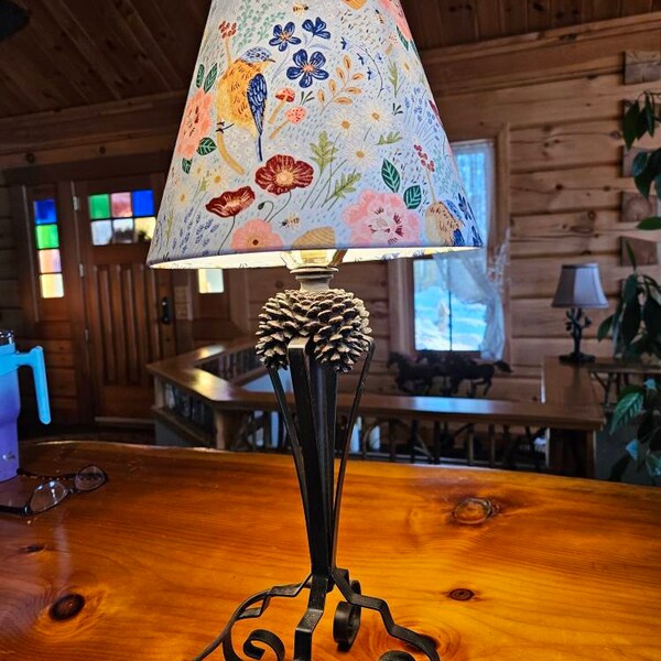 Firefighter Lamp Shade. Fire Department. Firetruck. Shades Are 9.5 X 5 ...